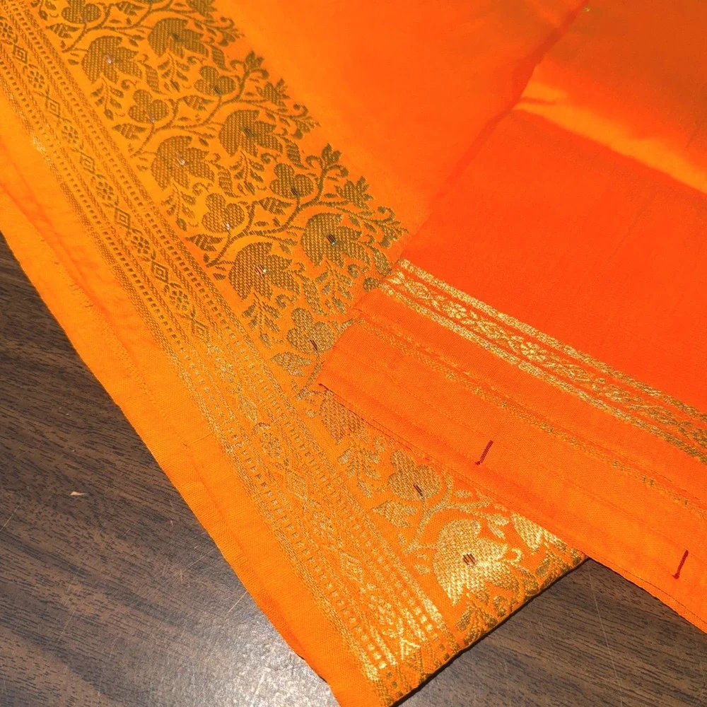 The Unbranded Brand | Sarees | New Indian Womens Brocade Artartificial ...